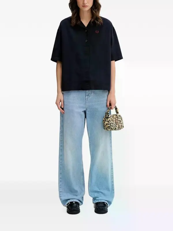 Fred Perry Embroidered Logo Shirt