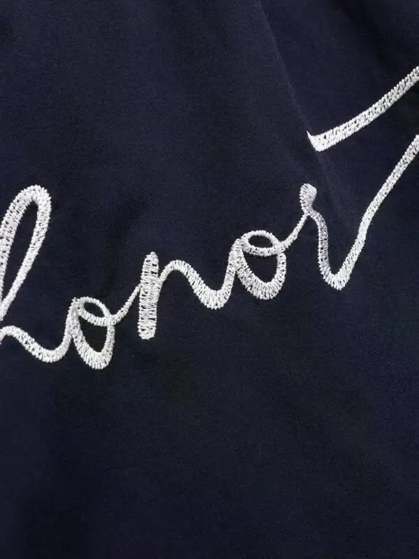 HONOR THE GIFT Embroidered Drawstring Shorts