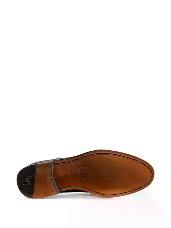 PERTINI Leather Monk Shoes