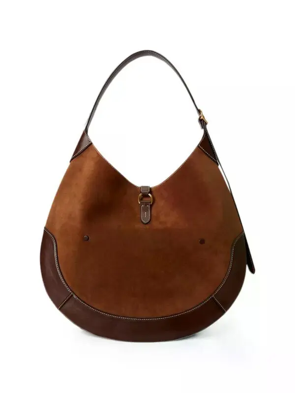 Polo Ralph Lauren Large Polo Id Saddle Shoulder Bag
