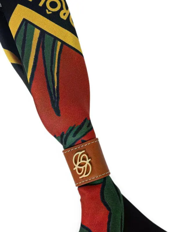 Drole De Monsieur Graphic-print Scarf