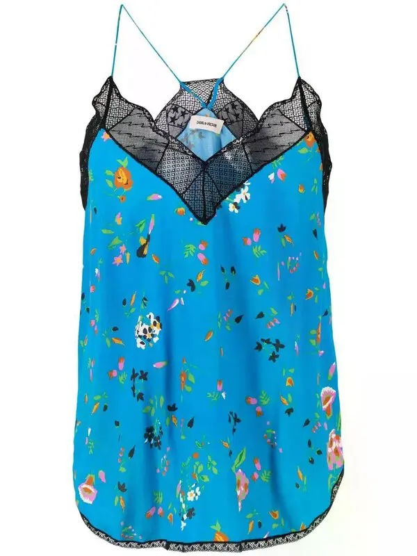 Zadig&Voltaire Christy Floral-print Vest