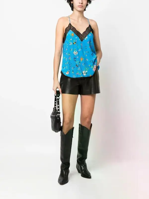 Zadig&Voltaire Christy Floral-print Vest