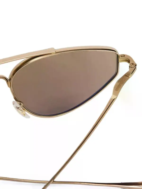 JIL SANDER Geometric Frame Sunglasses