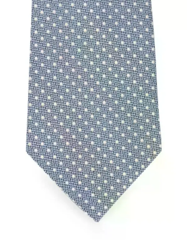 TOM FORD Polka Dot Neck Tie - Blue