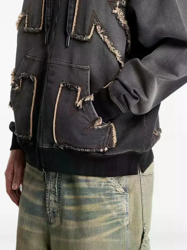 Off-White Distressed Arrow Hoodie