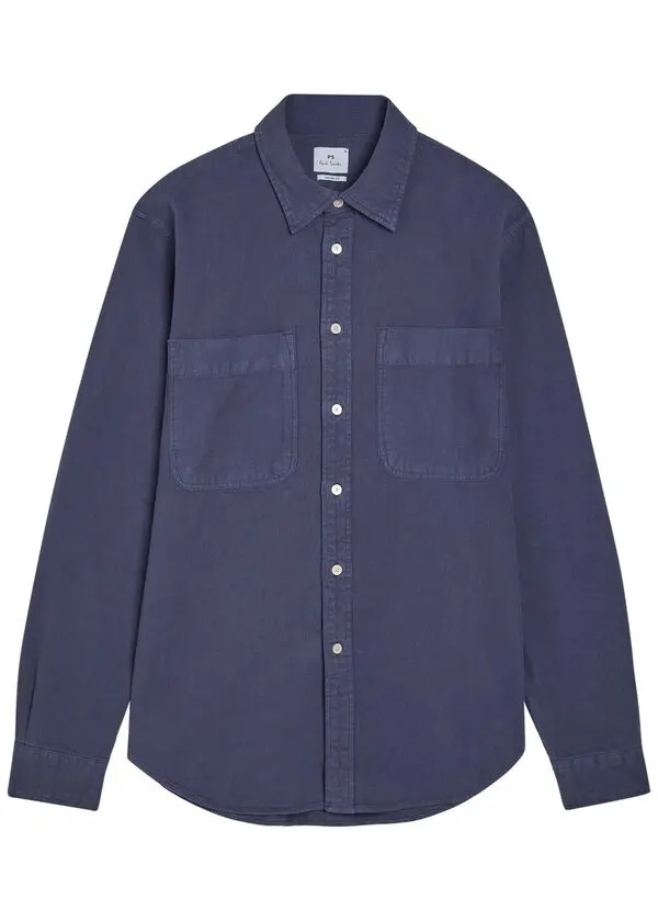 Paul Smith Corduroy Shirt - Blue