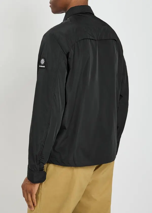 SANDBANKS Logo-appliquéd Nylon Jacket