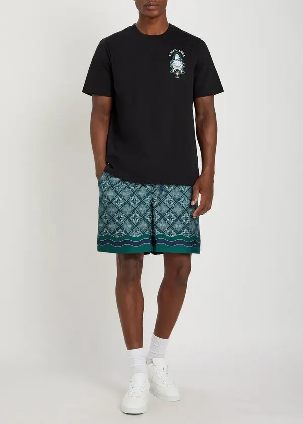 Casablanca Hotel Printed Cotton T-shirt