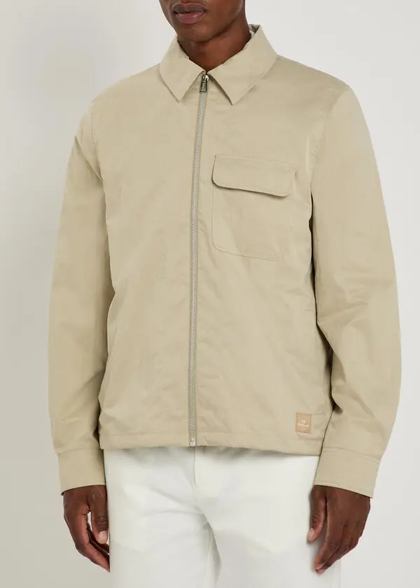 Paul Smith Brushed Poplin Harrington Jacket