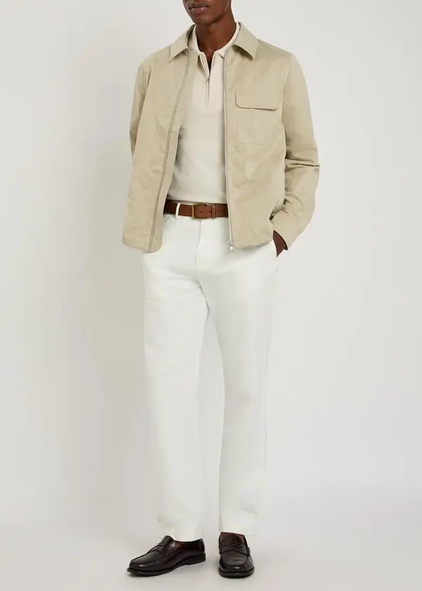 Paul Smith Brushed Poplin Harrington Jacket