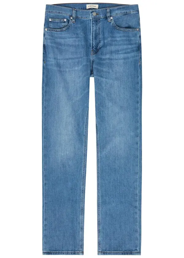 FRAME Modern Straight-leg Jeans - Light Blue
