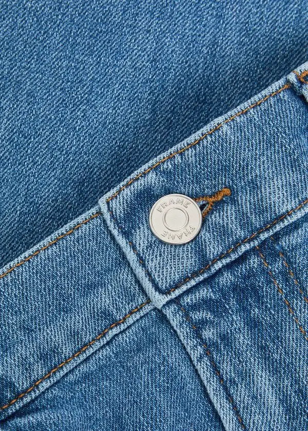 FRAME Modern Straight-leg Jeans - Light Blue