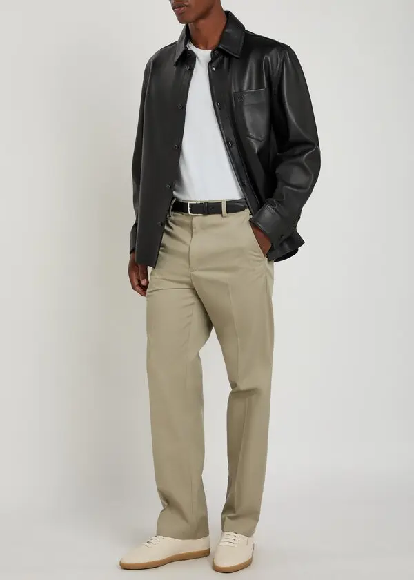 BOSS Movitz Leather Jacket