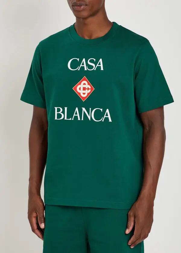 Casablanca Logo-print Cotton T-shirt