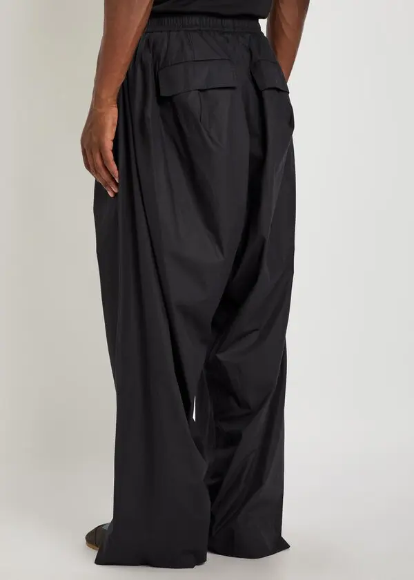 VIVIENNE WESTWOOD Balloon-leg Cotton-poplin Trousers - Black