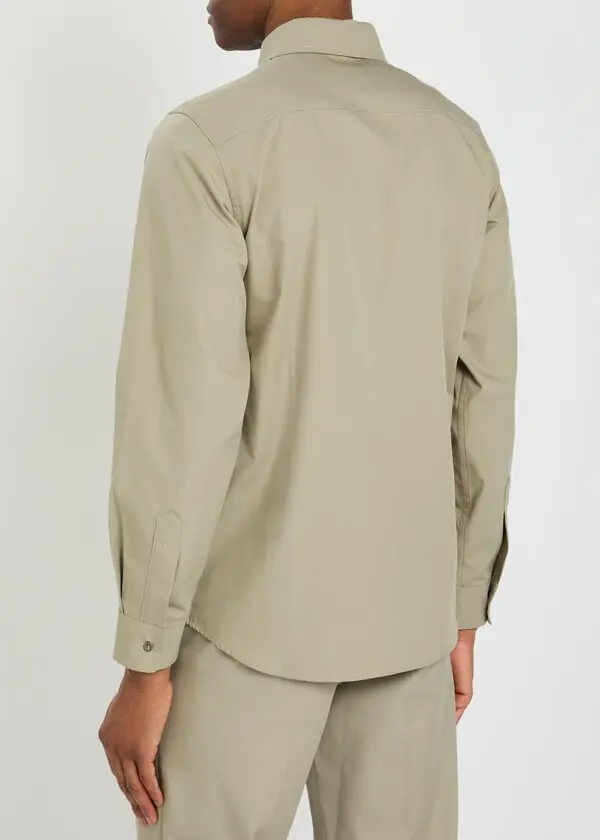A.p.c. Warren Cotton-poplin Overshirt
