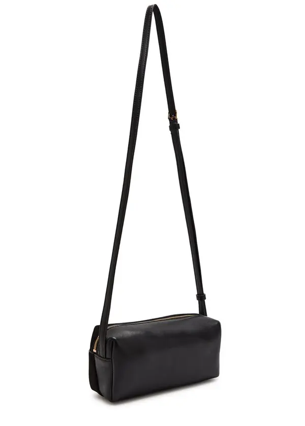 Khaite Kye Mini Suede And Leather Cross-body Bag