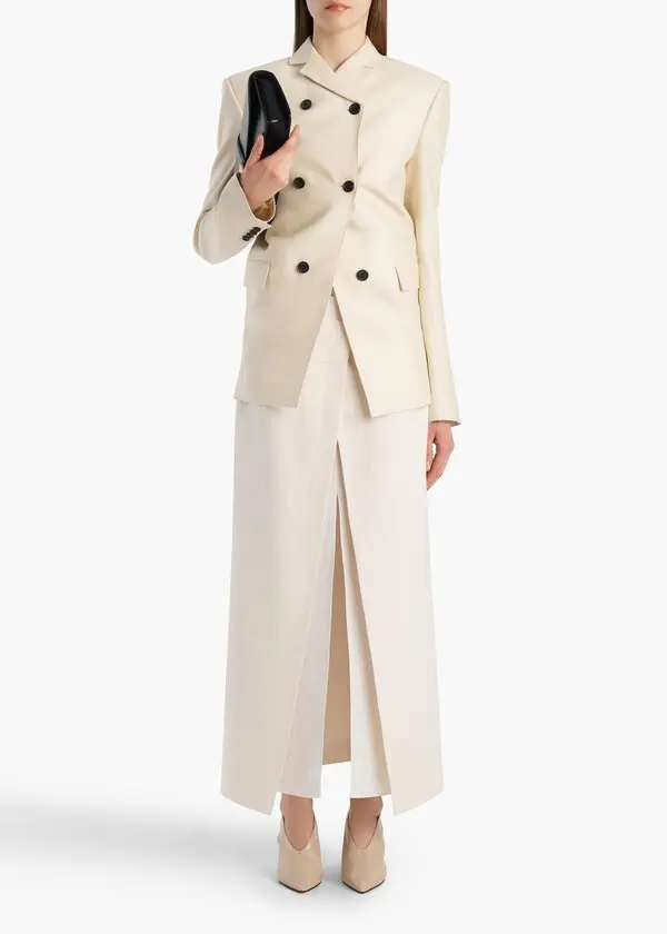 Khaite Tal Skirt - Cream