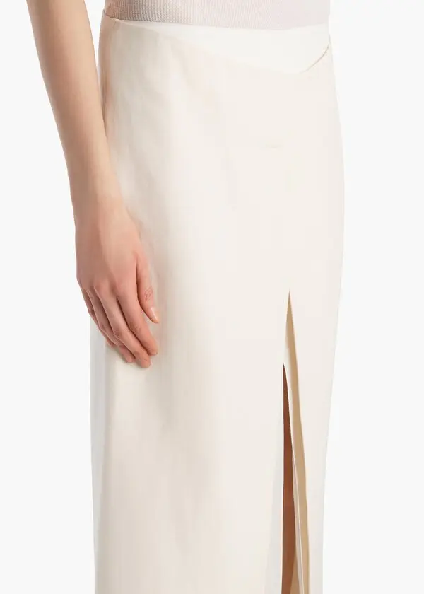 Khaite Tal Skirt - Cream