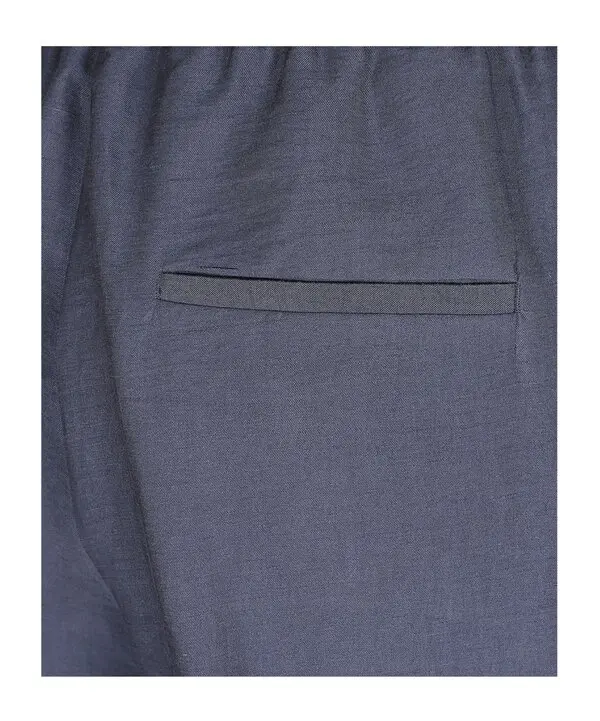 Peserico Elastic Waist Tapered Pants