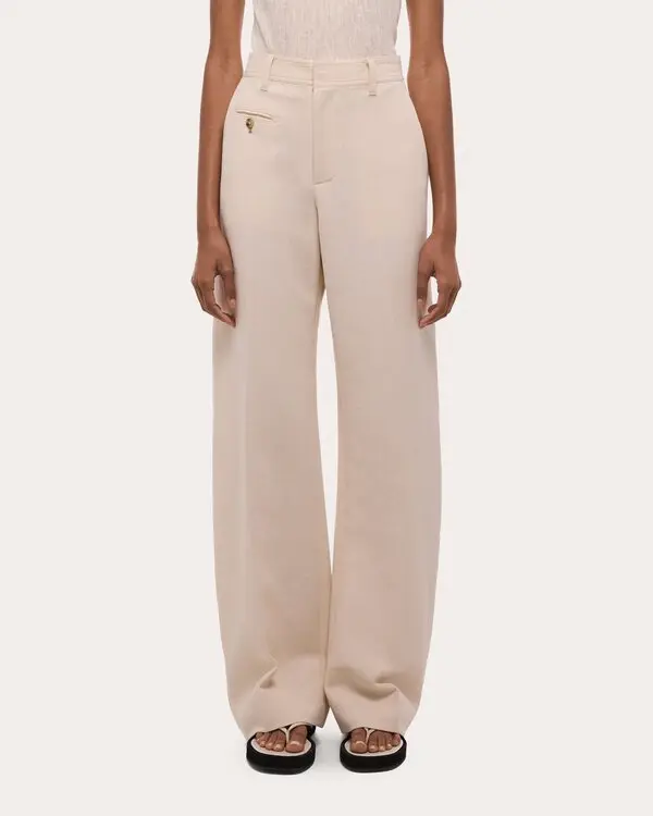 Helmut Lang Sailor Twill Articulated Trousers
