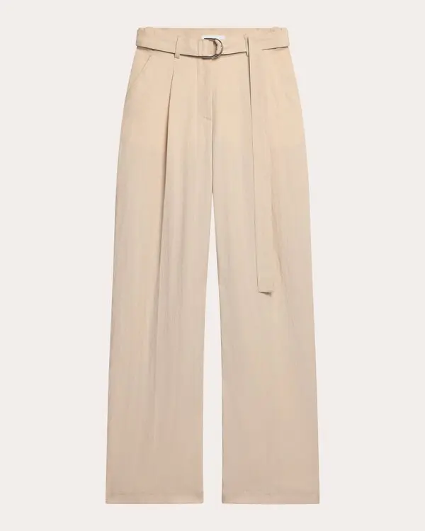 Helmut Lang Pleated Twill Relaxed Trousers