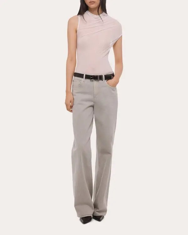 Helmut Lang Seamed Straight-leg Wardrobe Jeans