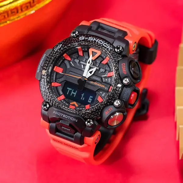 Casio G-shock Gravitymaster Watch - Black/red