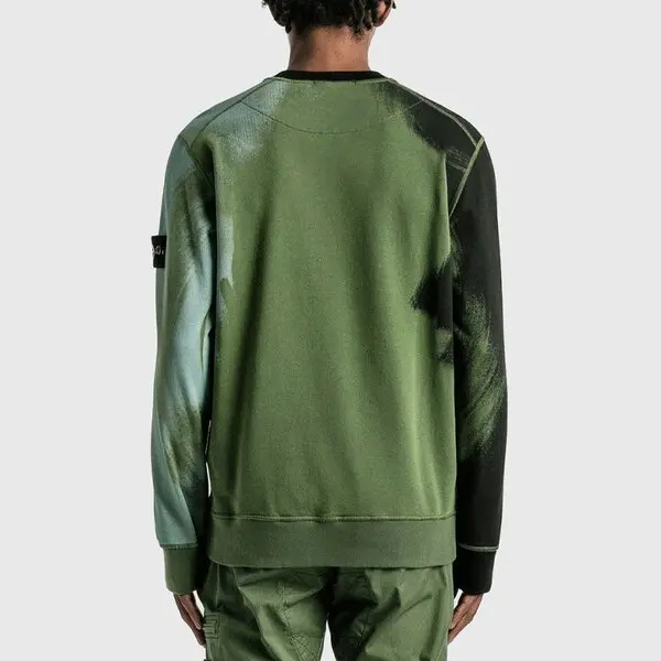 Stone Island Crewneck Sweatshirt With Graphic Print