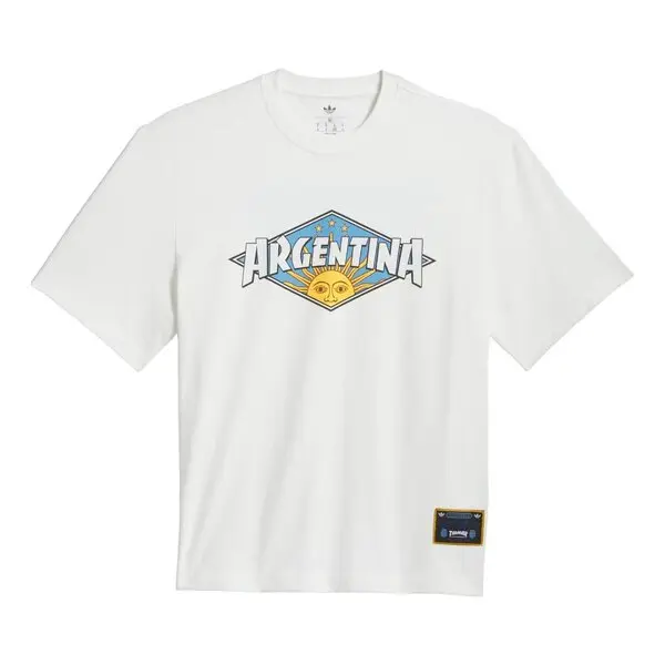Adidas Argentina X Thrasher T-shirt Asia Sizing - Core White