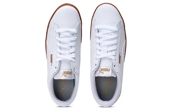 PUMA Vikky Platform Leather Sneakers - White