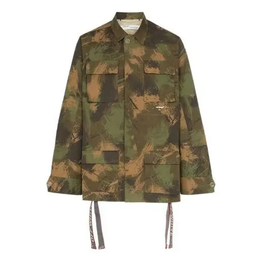 Off-White C/ Camouflage Jacket