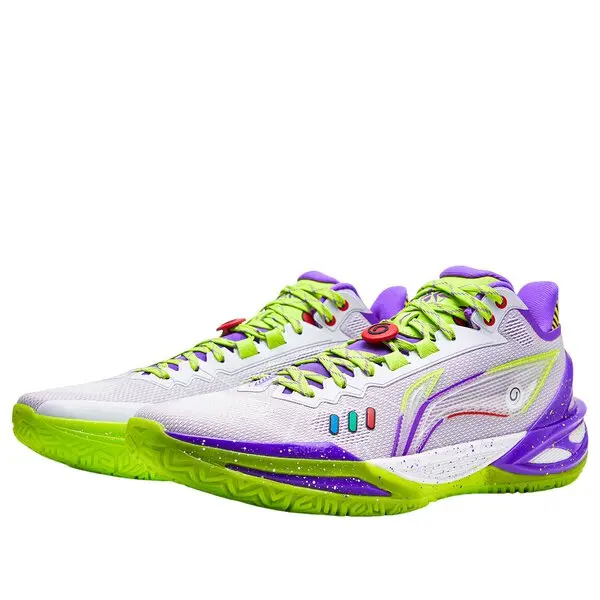 LI-NING Liren 6 'disney Buzz Lightyear' Sneakers - White/purple/lime