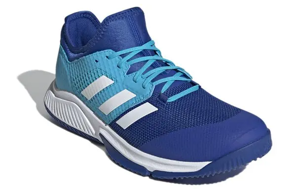 Adidas Court Team Bounce Athletic Sneakers - Blue/white