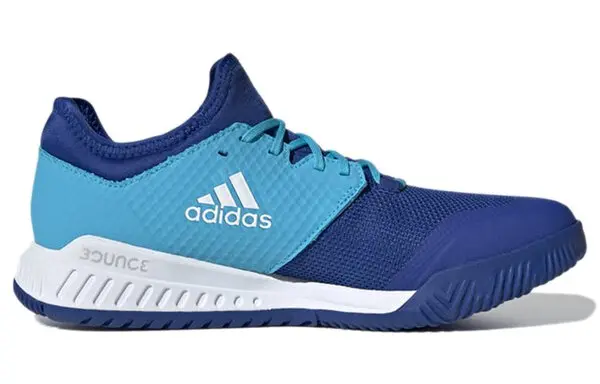 Adidas Court Team Bounce Athletic Sneakers - Blue/white
