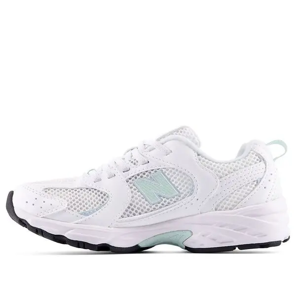 NEW BALANCE 530 "white Jade" Athletic Sneakers - White/jade