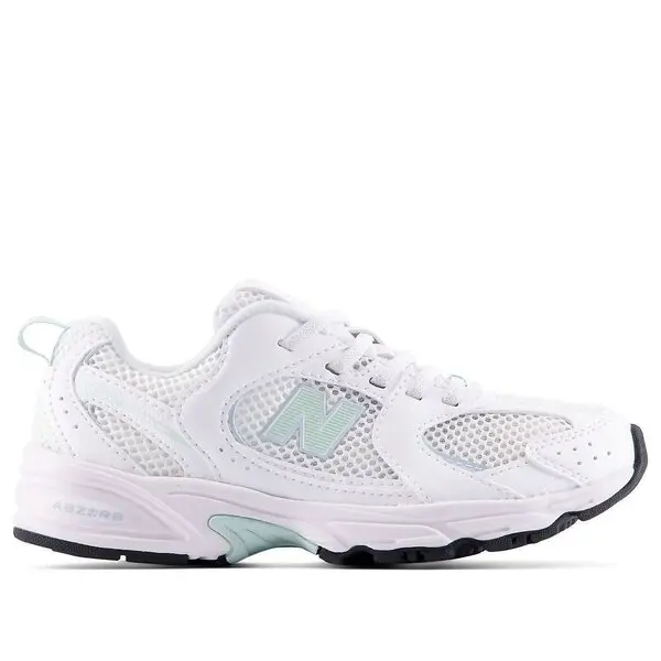 NEW BALANCE 530 "white Jade" Athletic Sneakers - White/jade