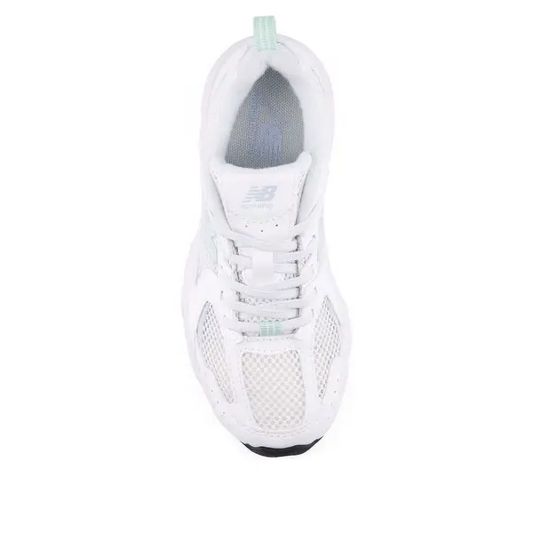 NEW BALANCE 530 "white Jade" Athletic Sneakers - White/jade