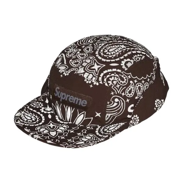 Supreme Reflective Bandana Sunshield Camp Cap