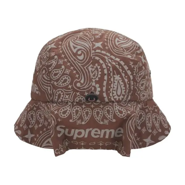 Supreme Reflective Bandana Sunshield Camp Cap