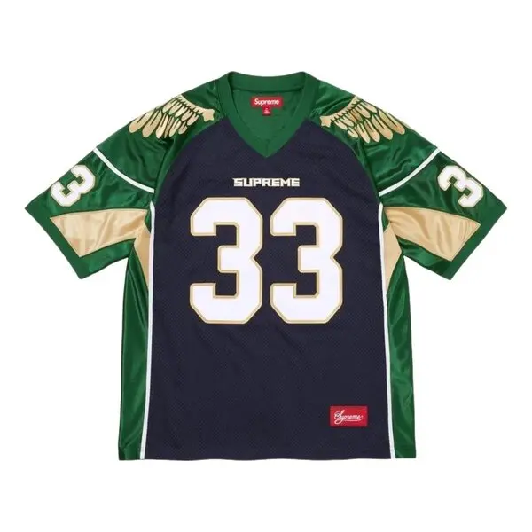 Supreme Ss26 Wings Football Jersey - Navy