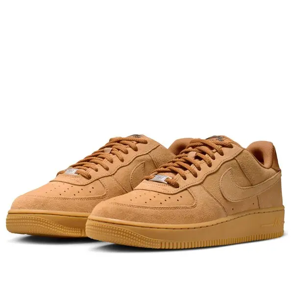 Nike Air Force 1 Low "flax" Suede Sneakers