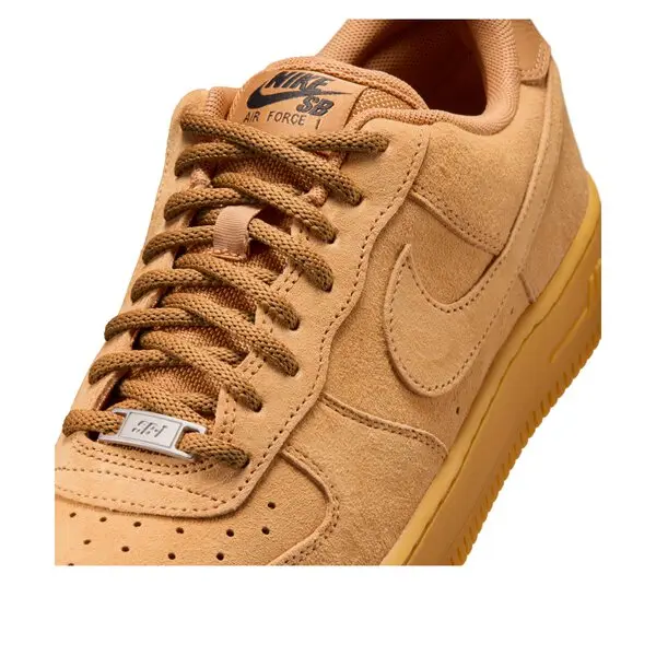 Nike Air Force 1 Low "flax" Suede Sneakers