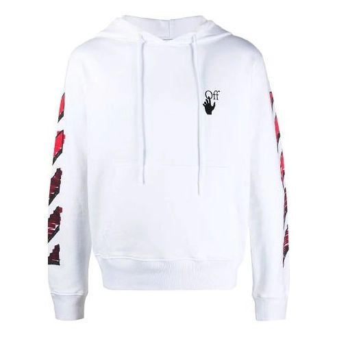 Off-White Marker Arrows Stripe Hoodie