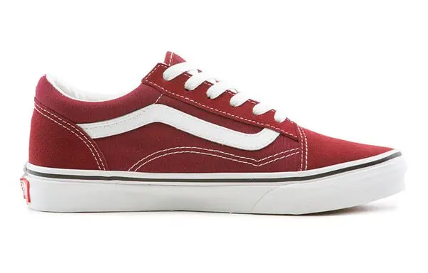VANS Old Skool Sneakers - Red/white