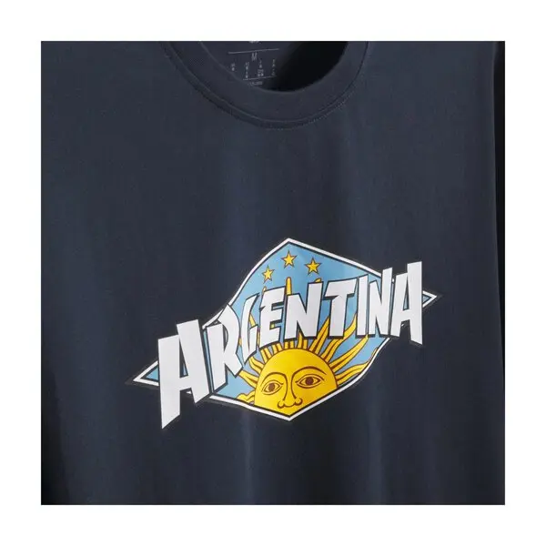 Adidas Argentina X Thrasher T-shirt Asia Sizing - Navy