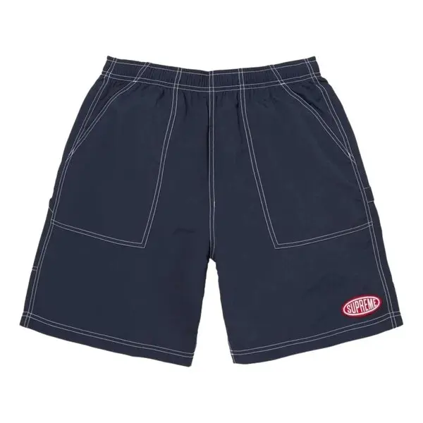 Supreme Ss26 Nylon Painter Short - Navy