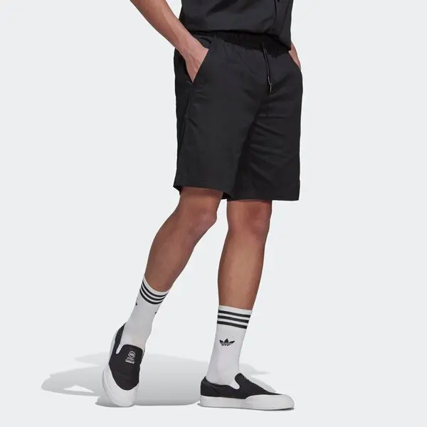 Adidas Originals Straight Fit Logo Shorts