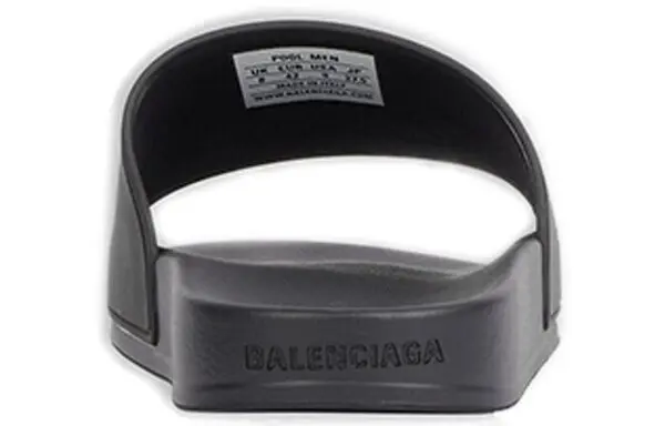 Balenciaga Pool Slides - Black/glow